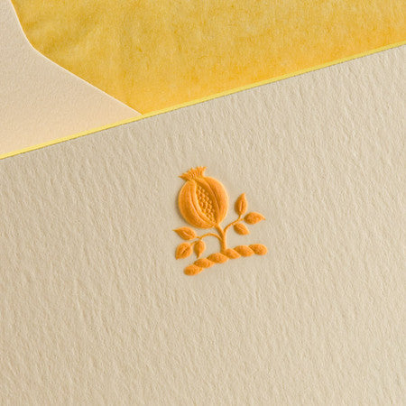 Pomegranate Note Cards– The Printery / Oyster Bay
